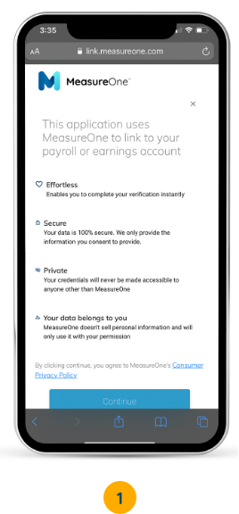 Automated Income Verification Service Software | MeasureOne